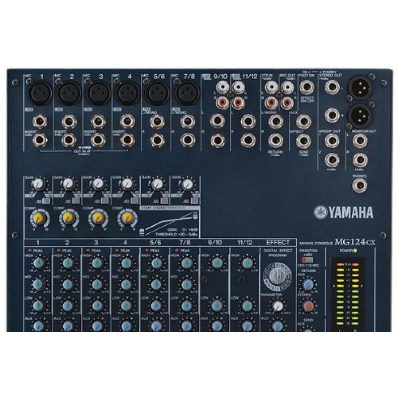 میکسر صدا یاماها مدل YAMAHA MG124 CX